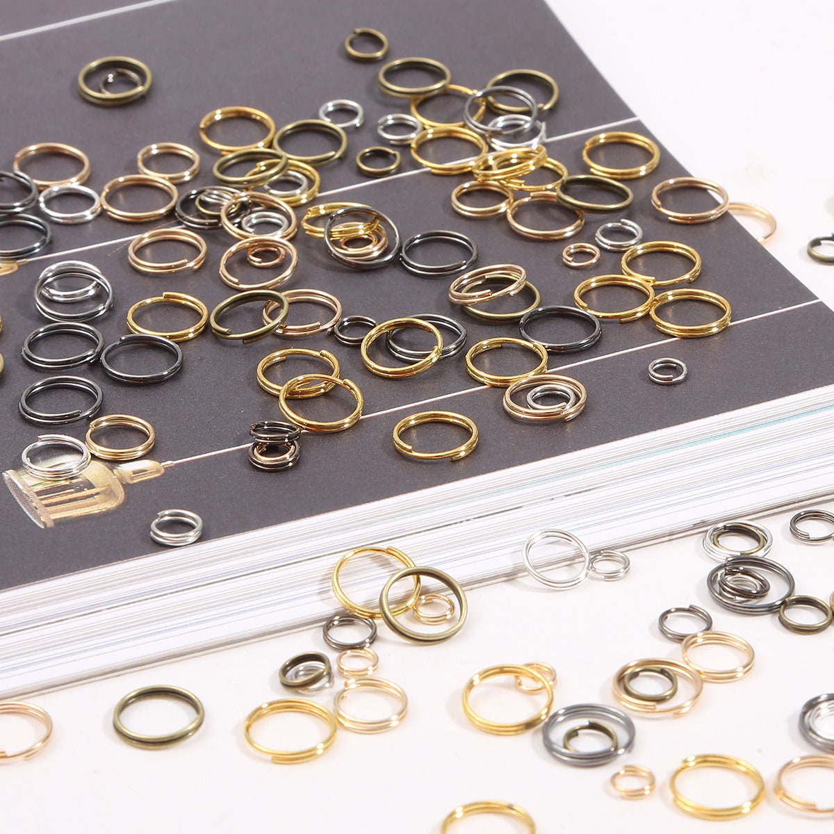 Bulk Double Jump Rings 5mm 6mm 8mm 10mm Split Jump Rings - Etsy