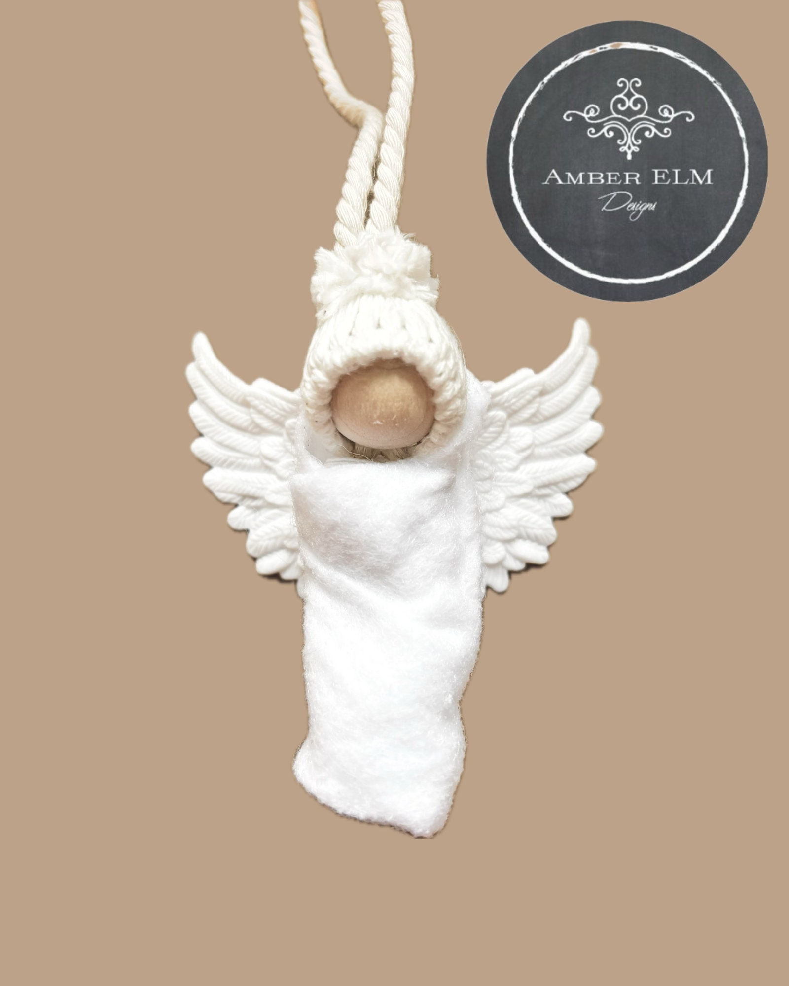 Baby Angel Ornament | Christmas | Christmas Tree | Ornaments | Handmade ...