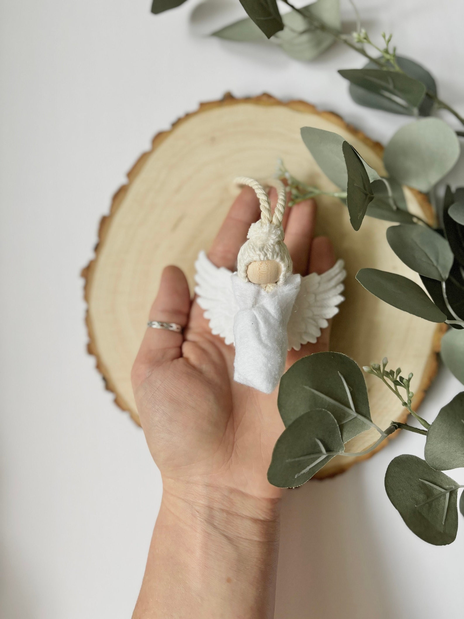 Baby Angel Ornament | Christmas | Christmas Tree | Ornaments | Handmade ...