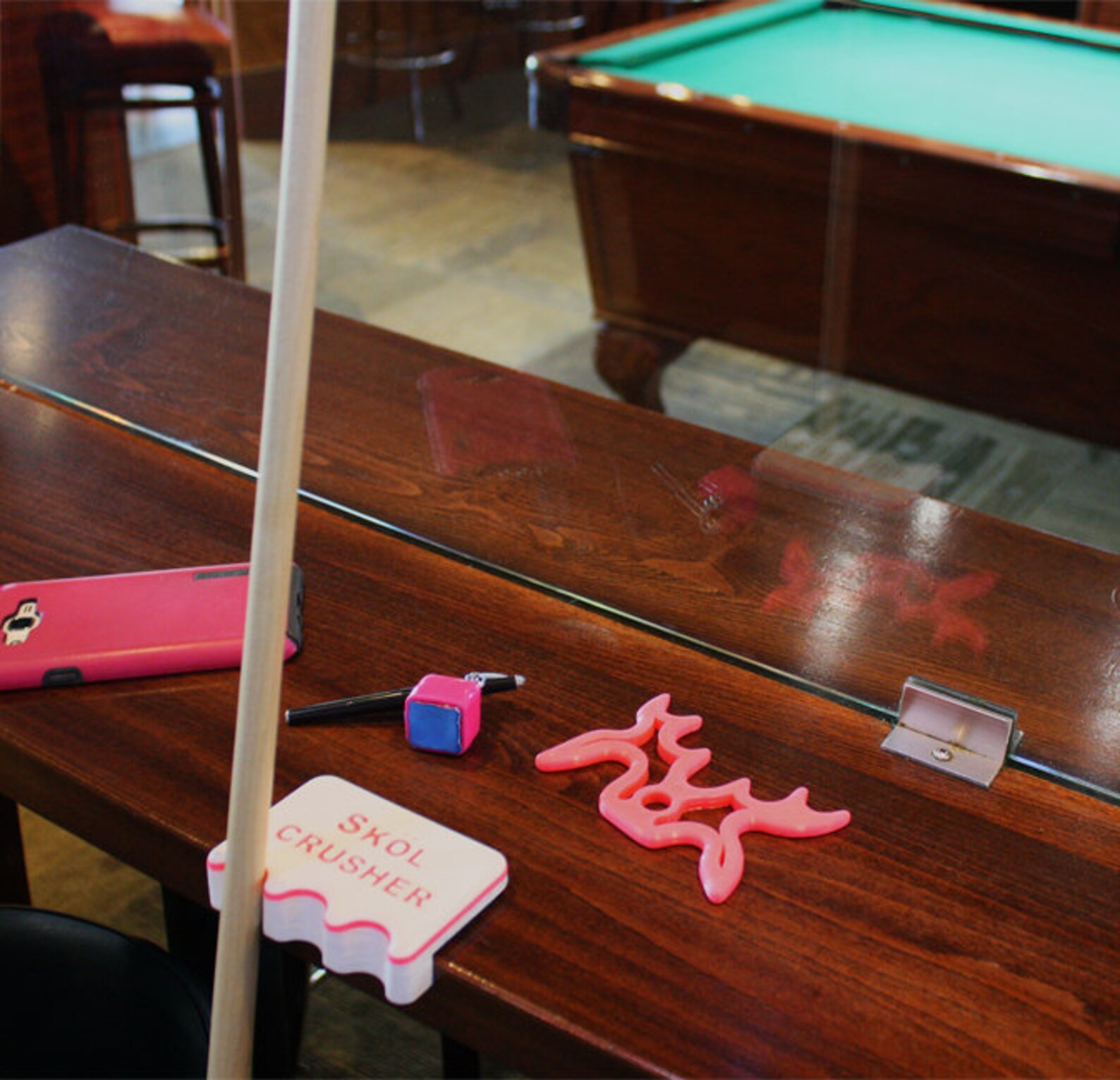 Custom 5 Cue Pool Cue Holder Pool Player Gift Billiards - Etsy