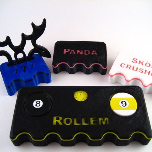 Custom 5 Cue Pool Cue Holder Pool Player Gift Billiards | Etsy