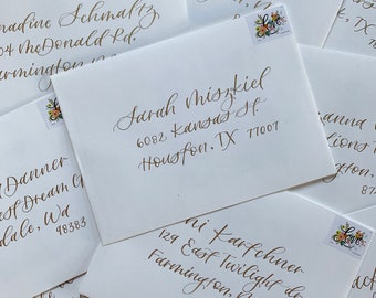 Handwritten envelope | Etsy