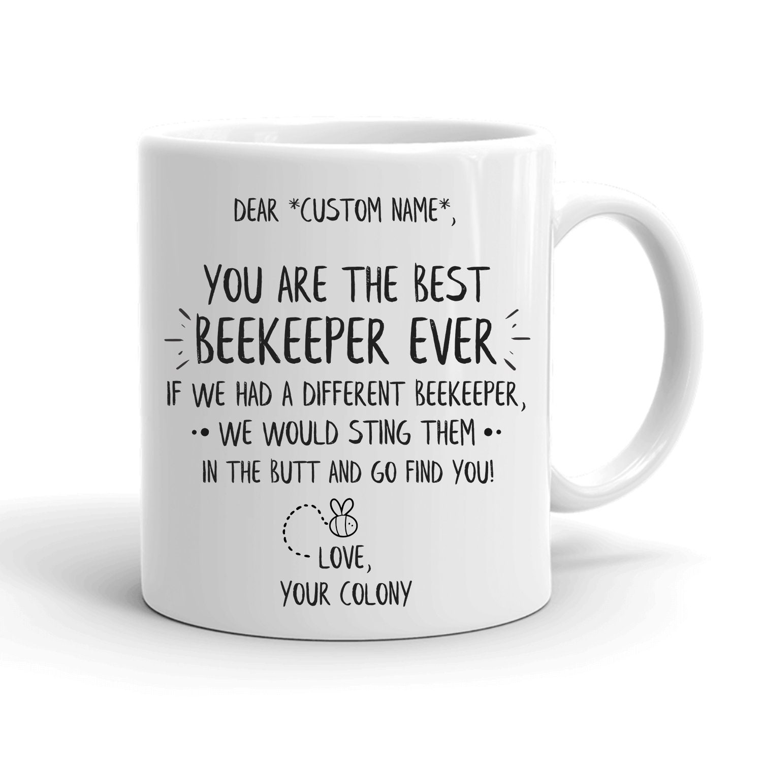 Beekeeper Gift Mug Beekeeping Gifts Beekeeper Mug Funny - Etsy