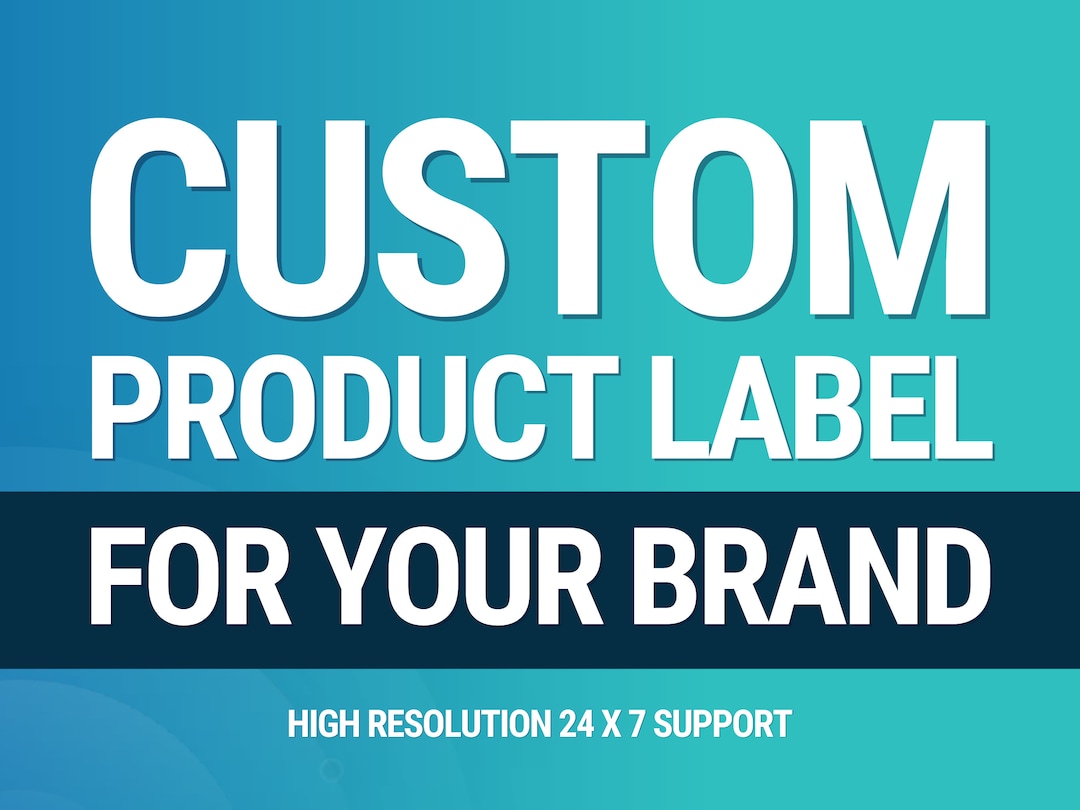 Custom Product Label Template Canva, Labels Design, Product Labels ...