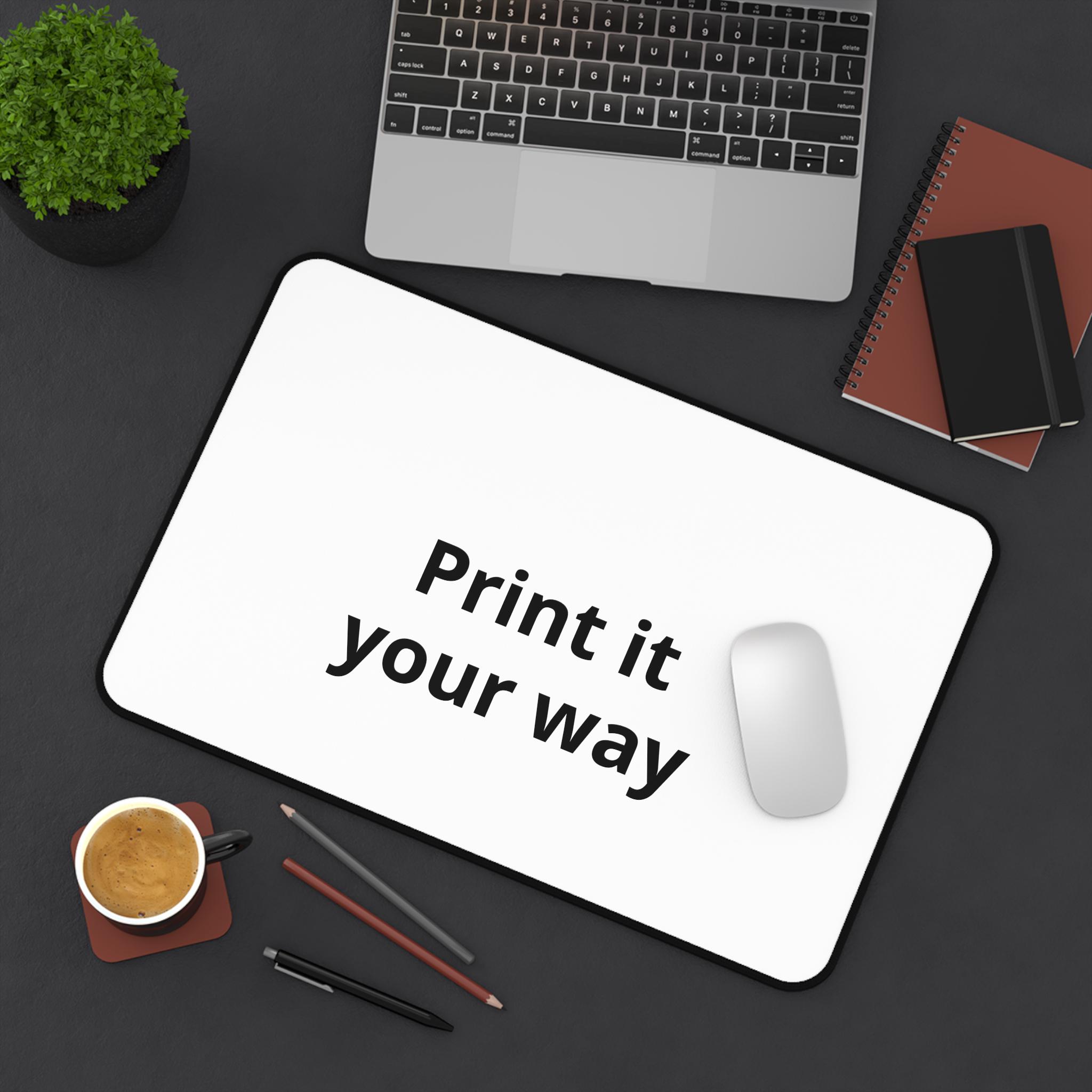 Customizable Desk Mat Personalized 