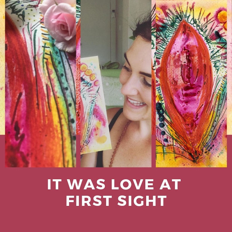 OPEN TO RECEIVE Print Yoni Essence - Etsy