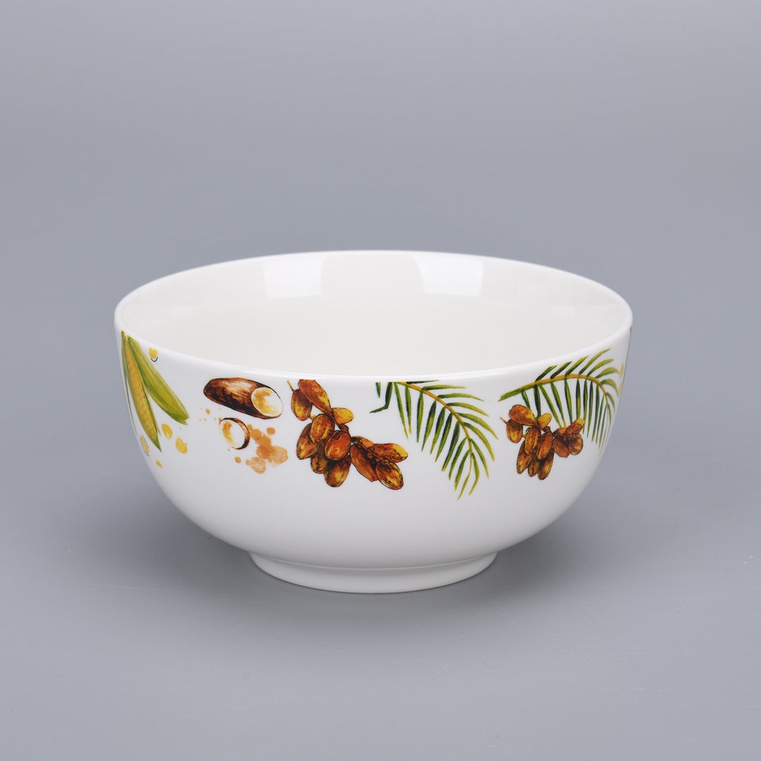 2 Bowls African Ethnic Dinnerware Set of 2 Harvest Collection - Etsy