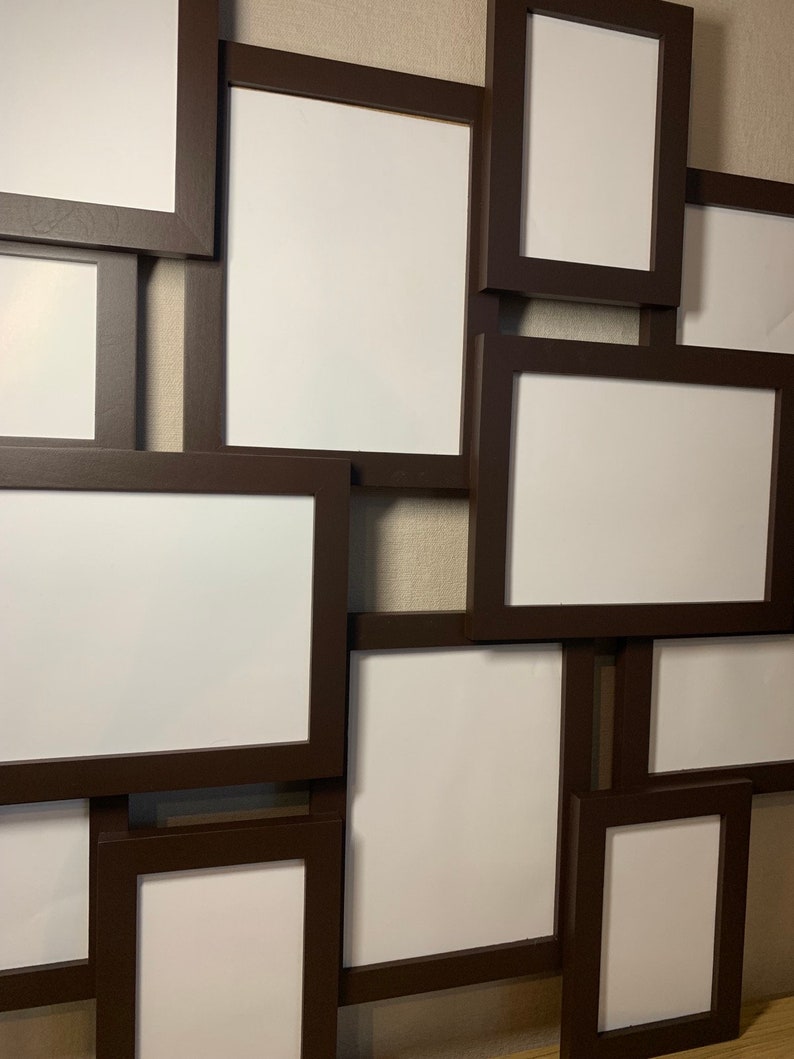 12 Openings PHOTO COLLAGE FRAME Picture Frame Collage - Etsy