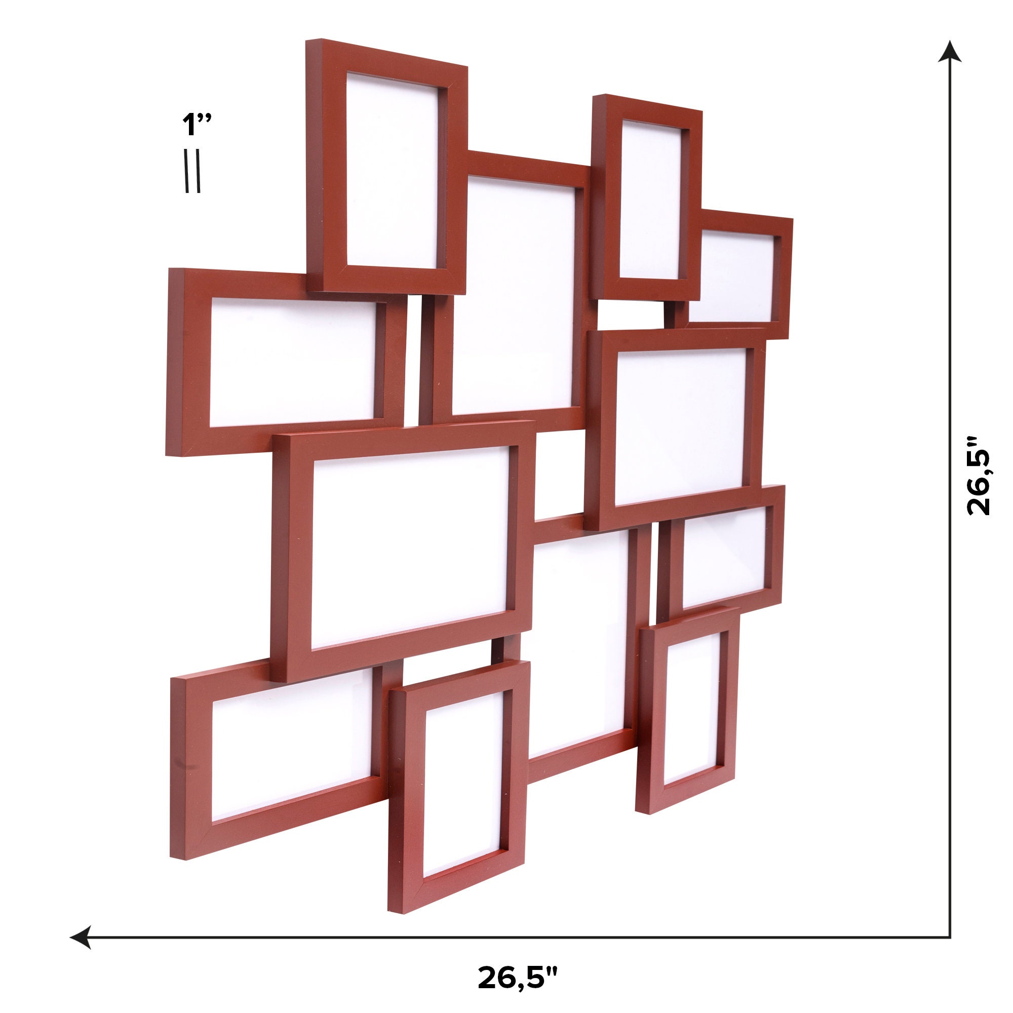 12 Openings PHOTO COLLAGE FRAME — Picture Frame Collage — Multiple ...