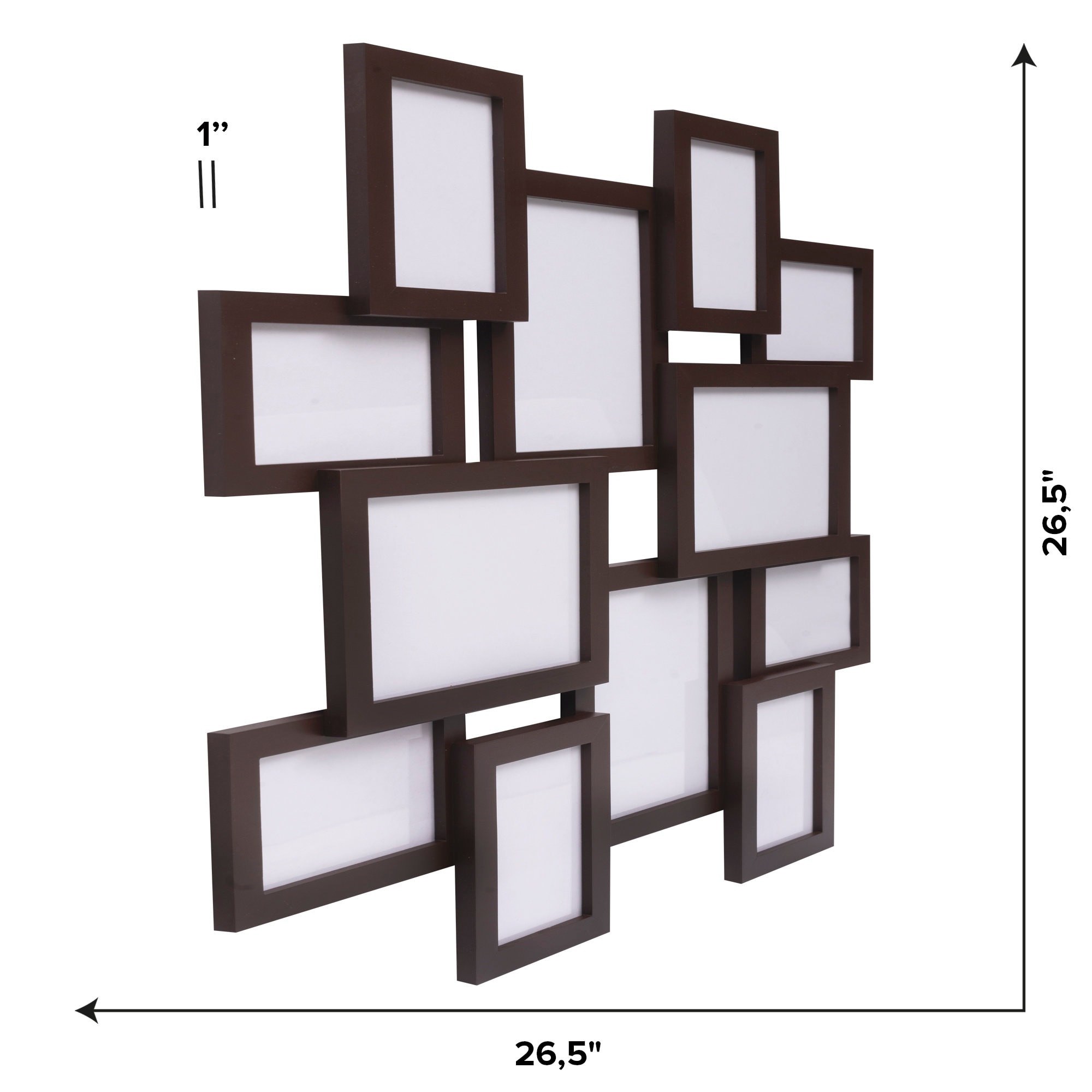 12 Openings PHOTO COLLAGE FRAME Picture Frame Collage Multiple Photo ...