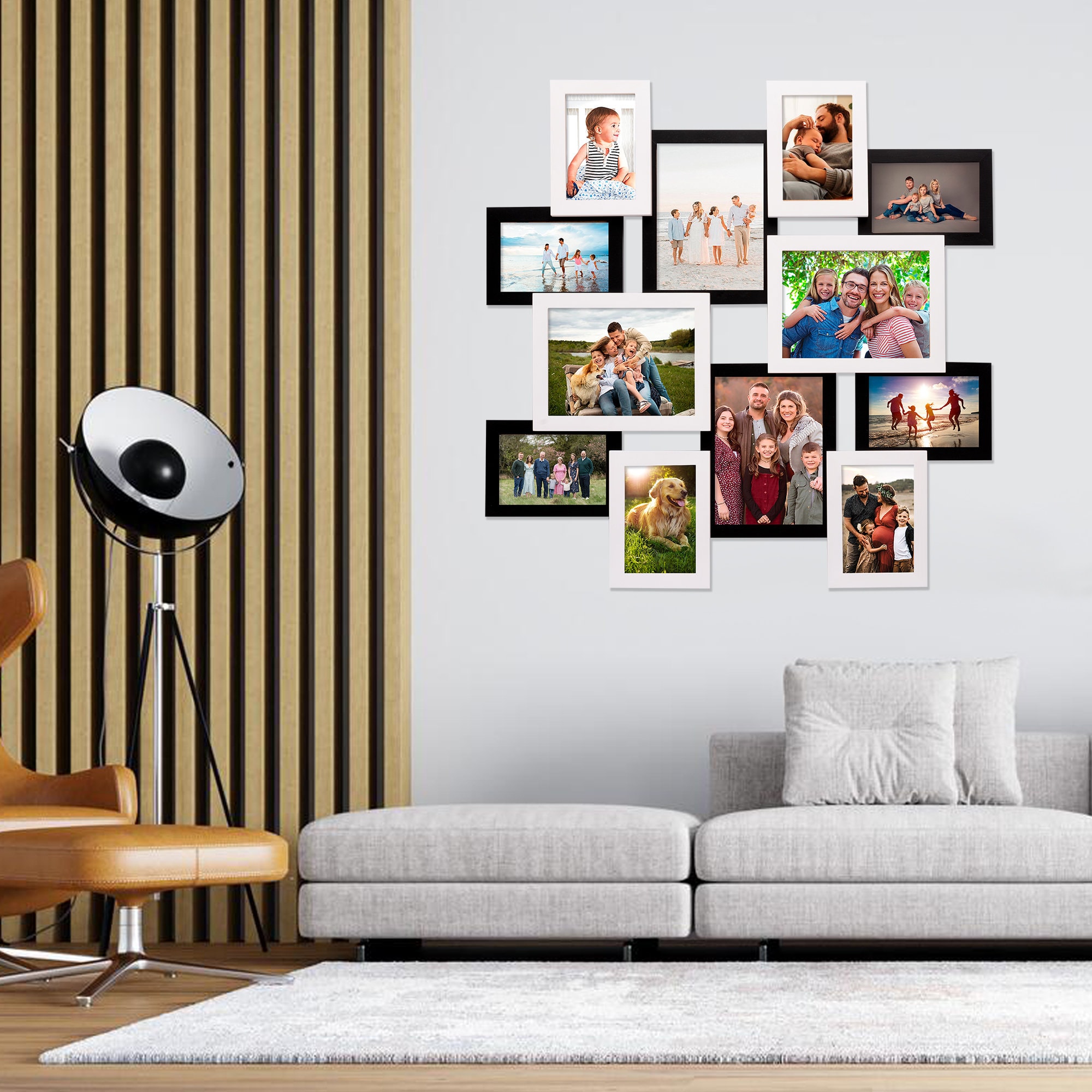 12 Openings PHOTO COLLAGE FRAME — Multiple Photo Frame — Multi Photo ...
