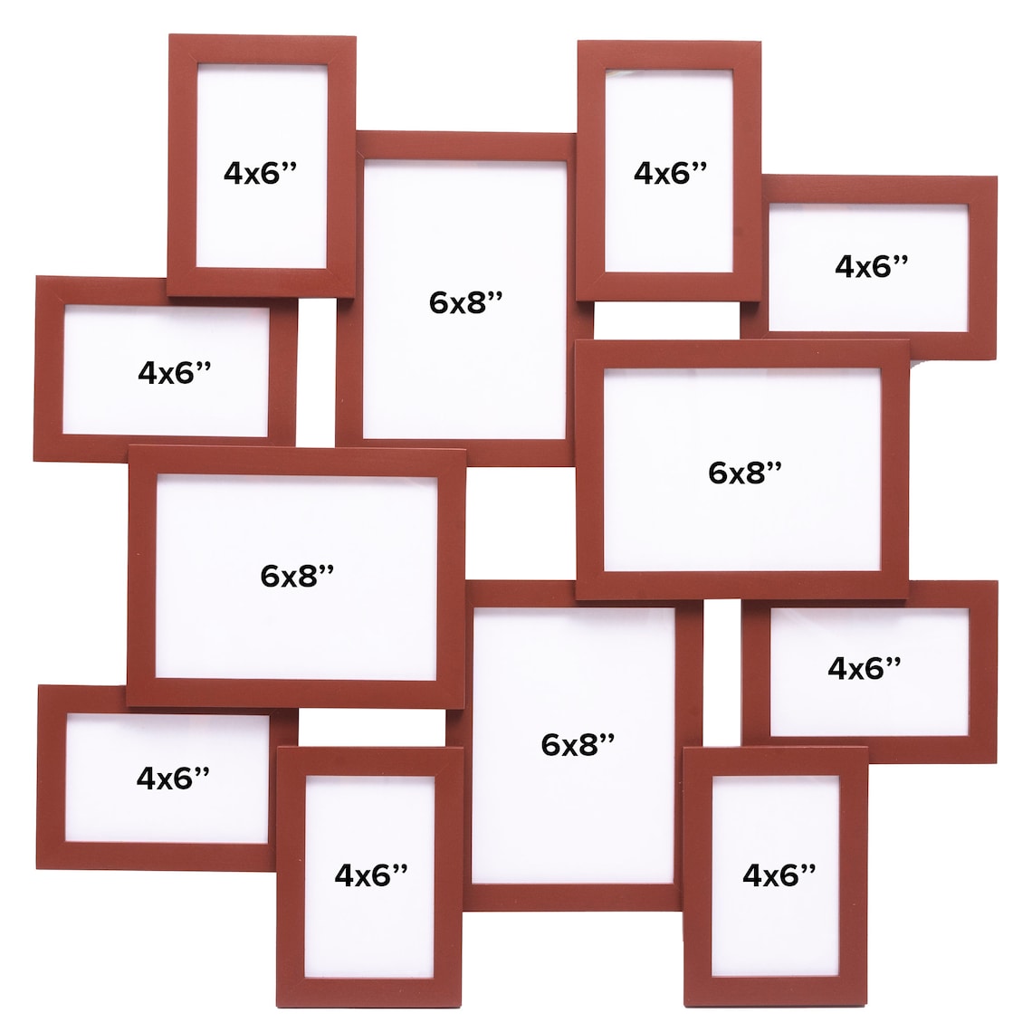 12 Openings PHOTO COLLAGE FRAME — Picture Frame Collage — Multiple ...