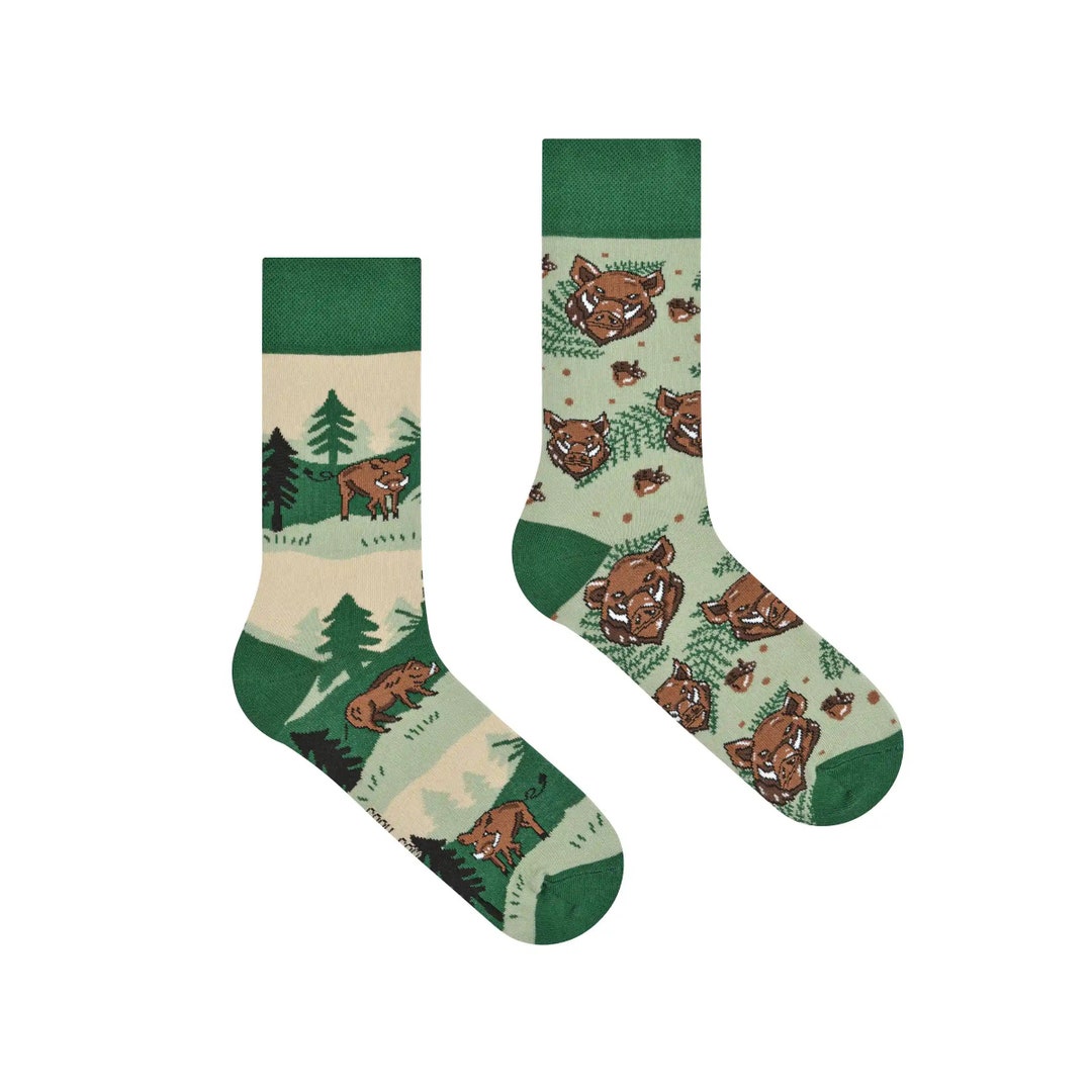 WILD BOAR | Mismatched Colorful Socks | Gift Socks | Colourful Socks ...