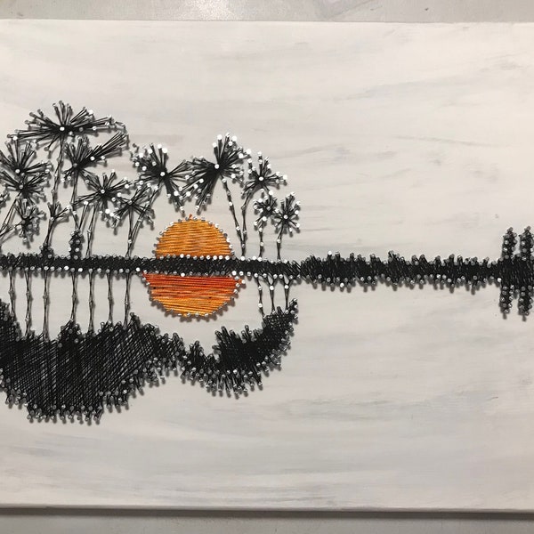 Sunset String Art - Etsy