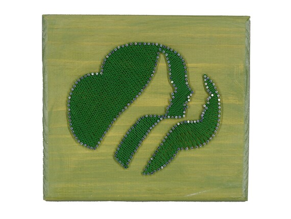 Girl Scout Trefoil String Art Kit Kids Decor Home Decor | Etsy