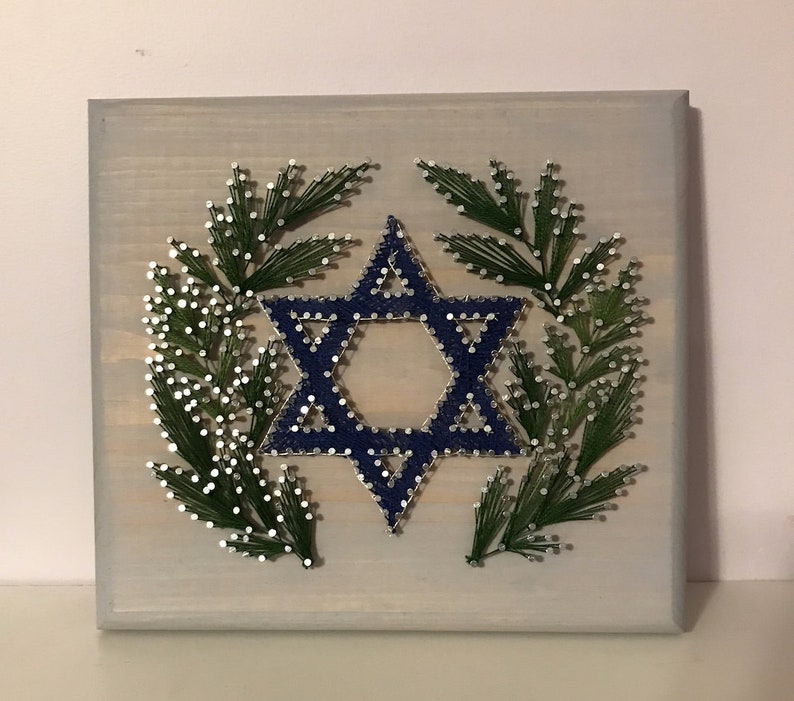 Star of David hanukkah, Jewish, Star of David, String Art, Holiday ...