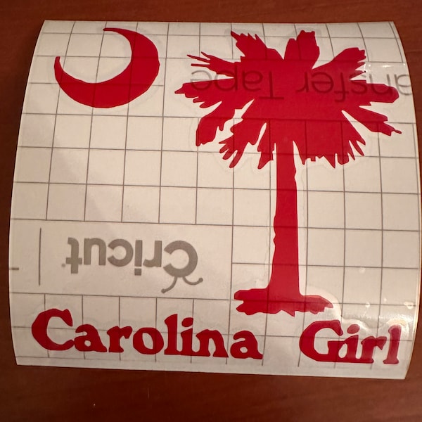 Carolina Girl Decal - Etsy