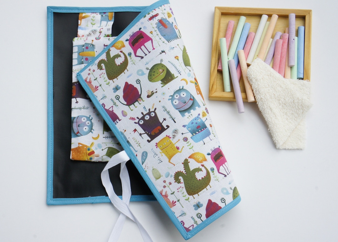 Roll-up Mat for Children, Kids Drawing Placemat, Travel Toys for 4 ...