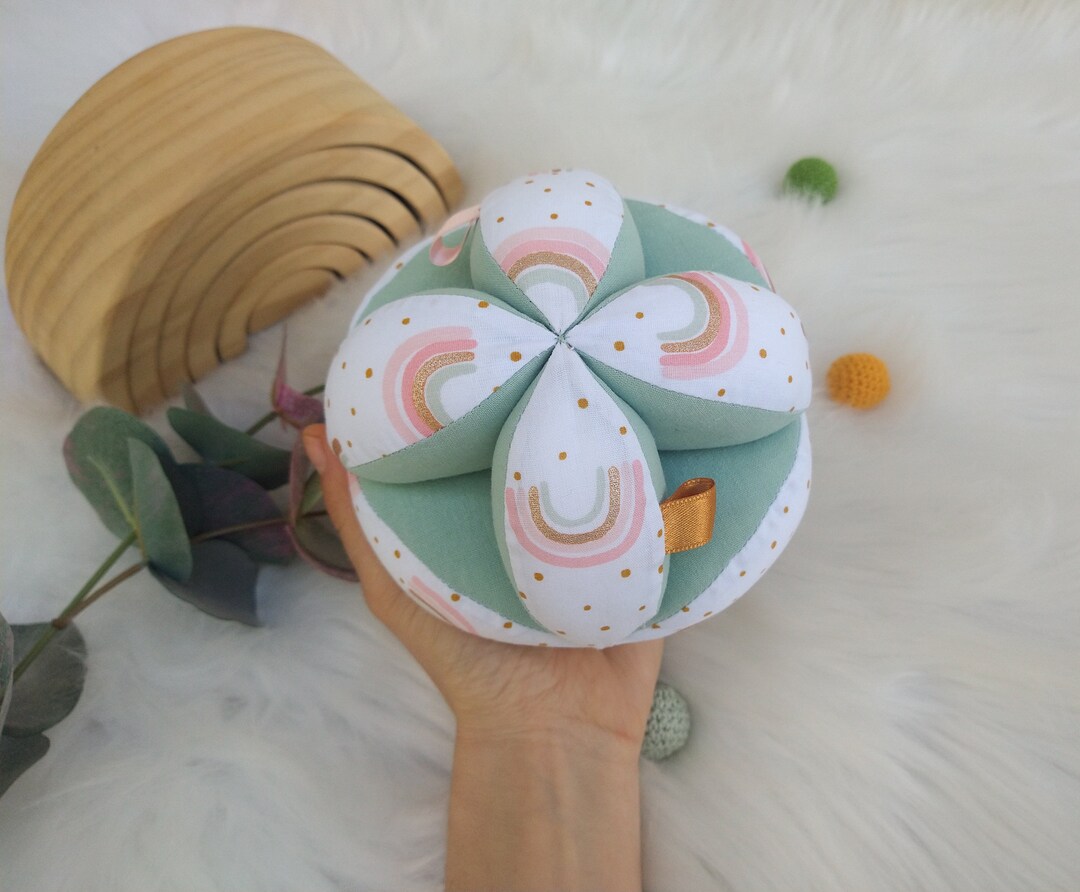 Takane Ball, Organic Baby Ball, Montessori Toys, Gender Neutral Baby ...