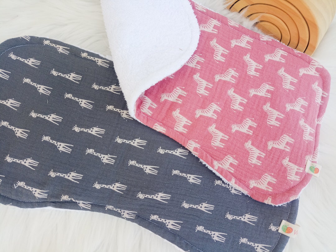 Juego de tela Muslin Burp, trapos orgánicos para hombros, regalo de ...