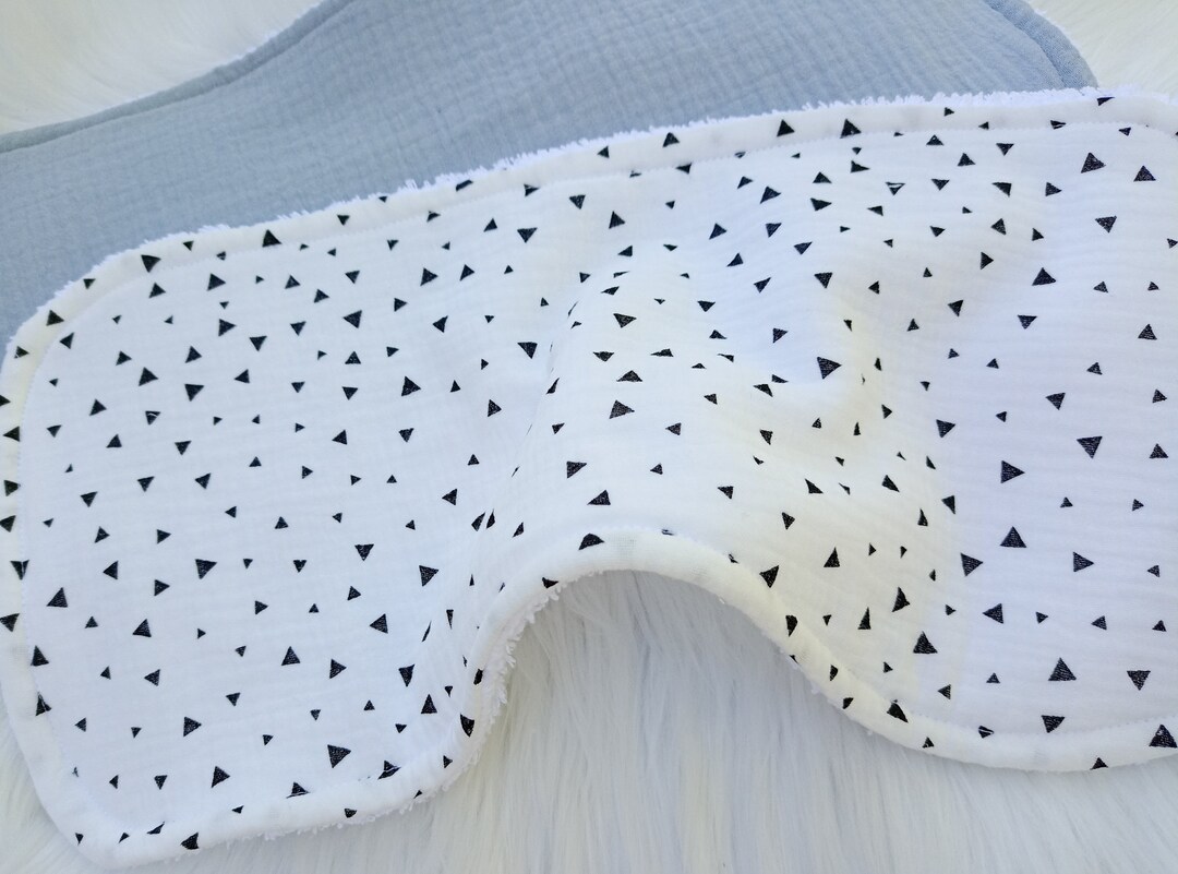 Burping Cloth Set, Cotton Shoulder Rag, Baby Shower Gift, Gender ...