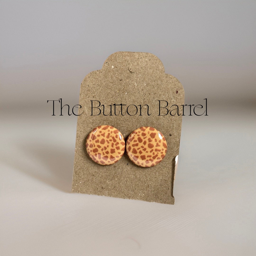 1-inch Stud Earrings Set Timeless Artwork With Durable Mylar ...