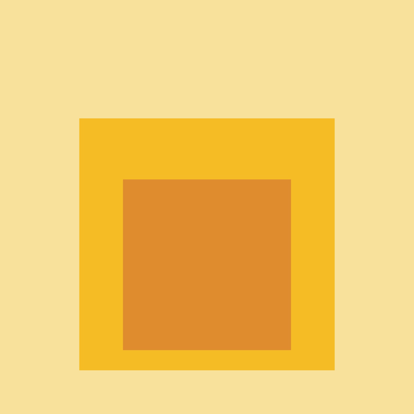 Yellow Squares Print Geometric Wall Art Homage to the Square - Etsy