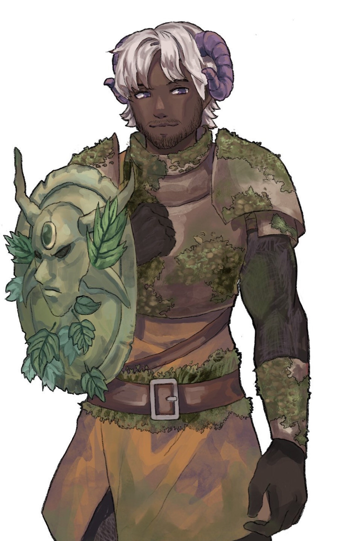 Digital Painted Character Art Commission in an Anime Style - Etsy