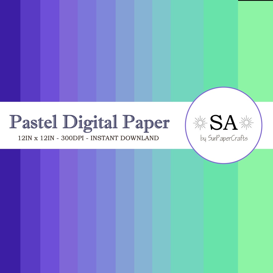 Bright Color Digital Paper, Basic Digital Paper, Simple Digital Paper ...