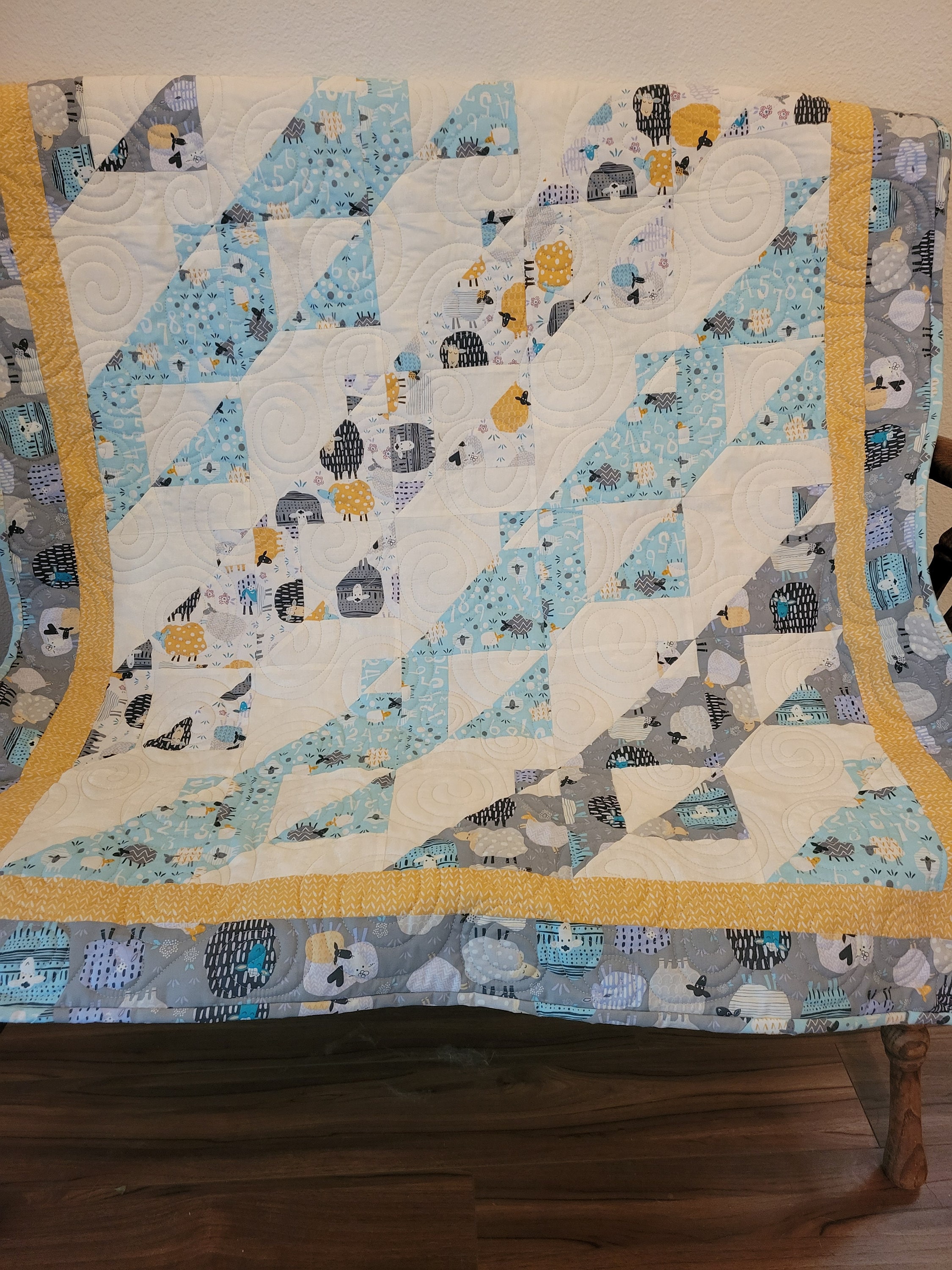 Digital PDF Quilt Pattern for unhinged, One of the magic Tricks Series ...