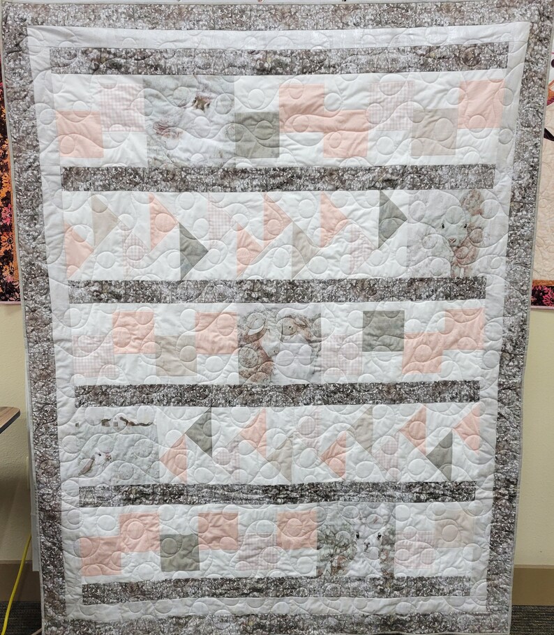 Digital PDF Quilt Pattern for happy Dance Throw Through - Etsy