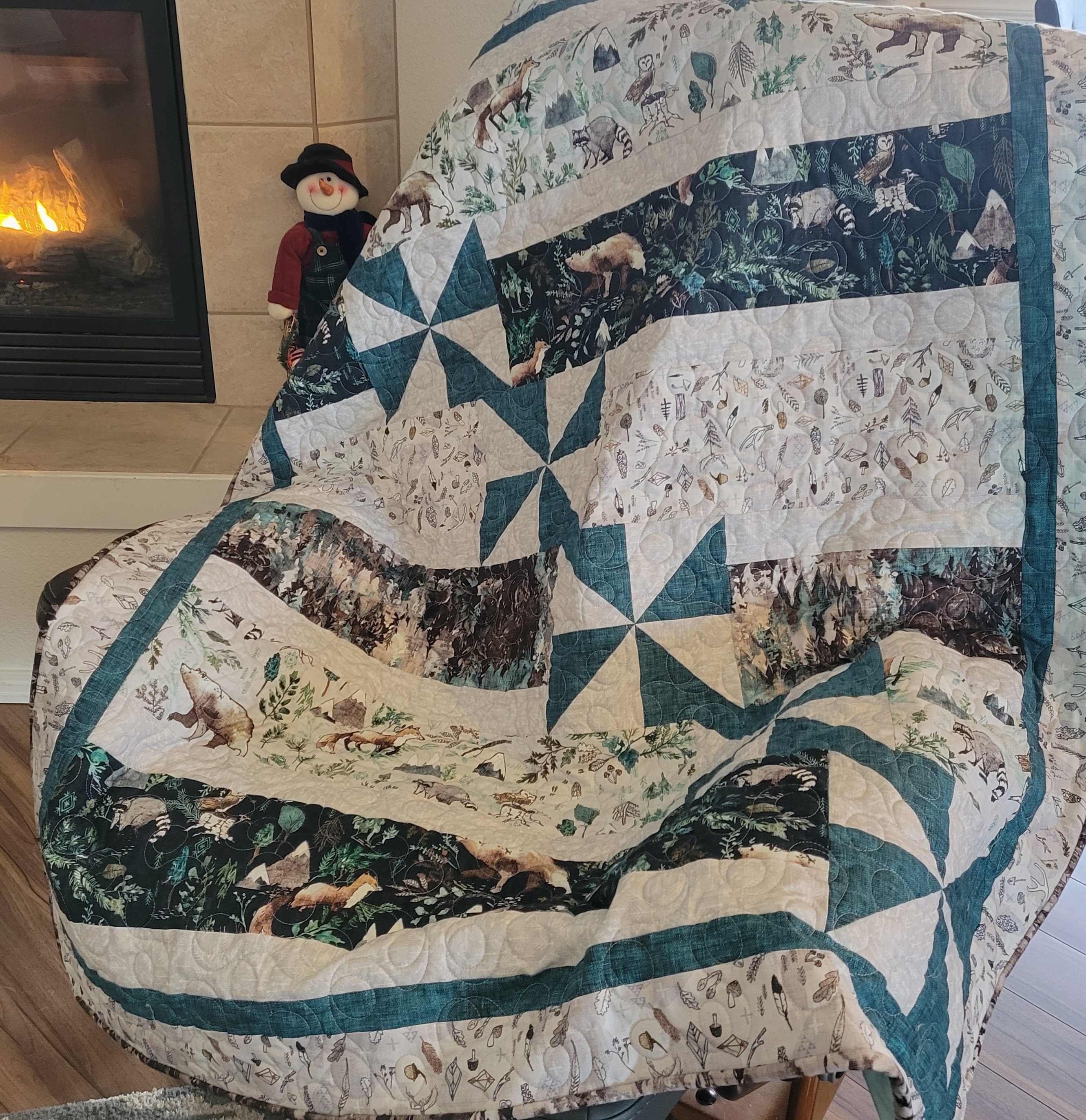 Digital PDF Quilt Pattern for "baby Steps", Quick and Easy, Crib and ...