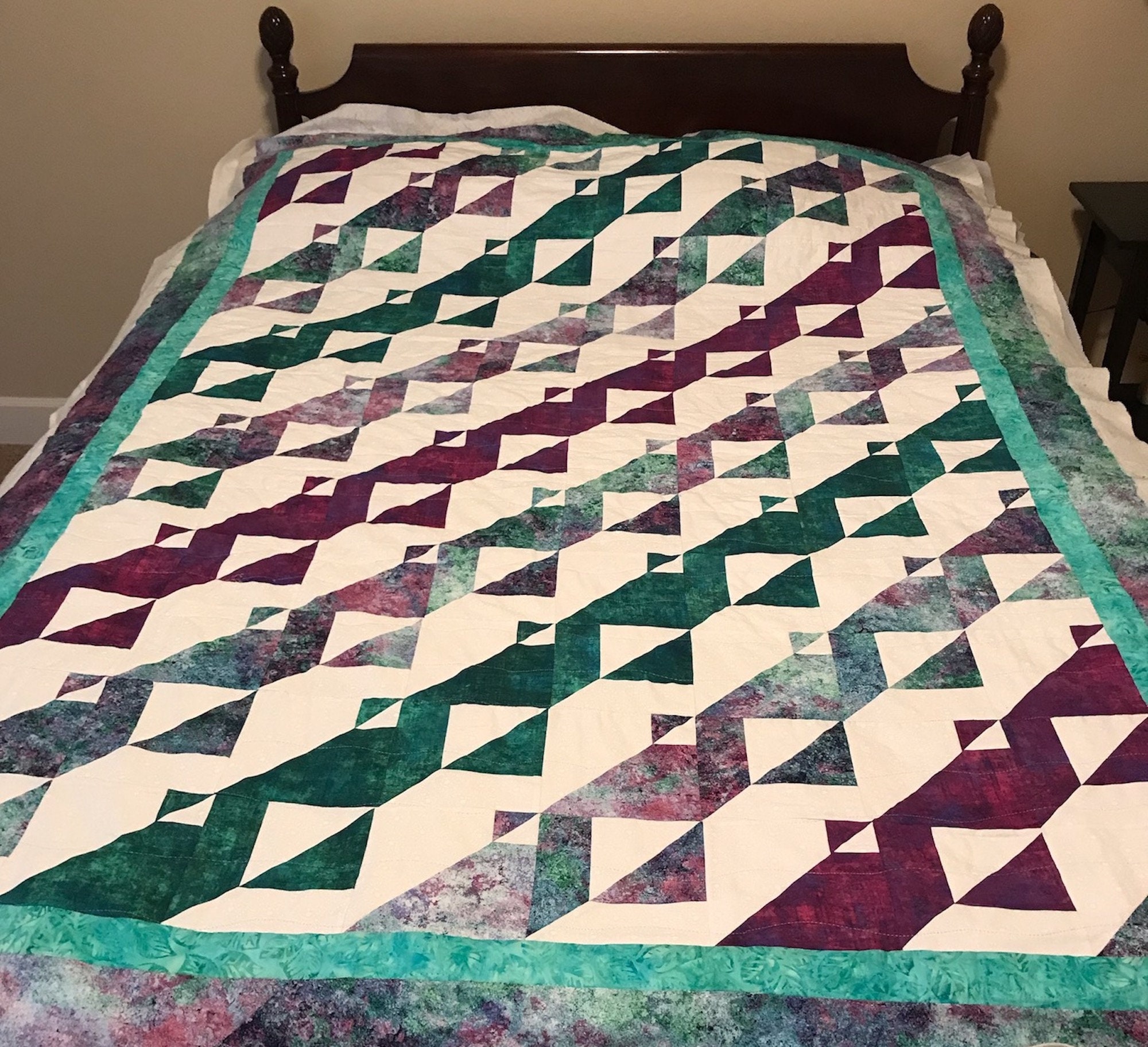Digital PDF Quilt Pattern for "unhinged", One of the "magic Tricks ...