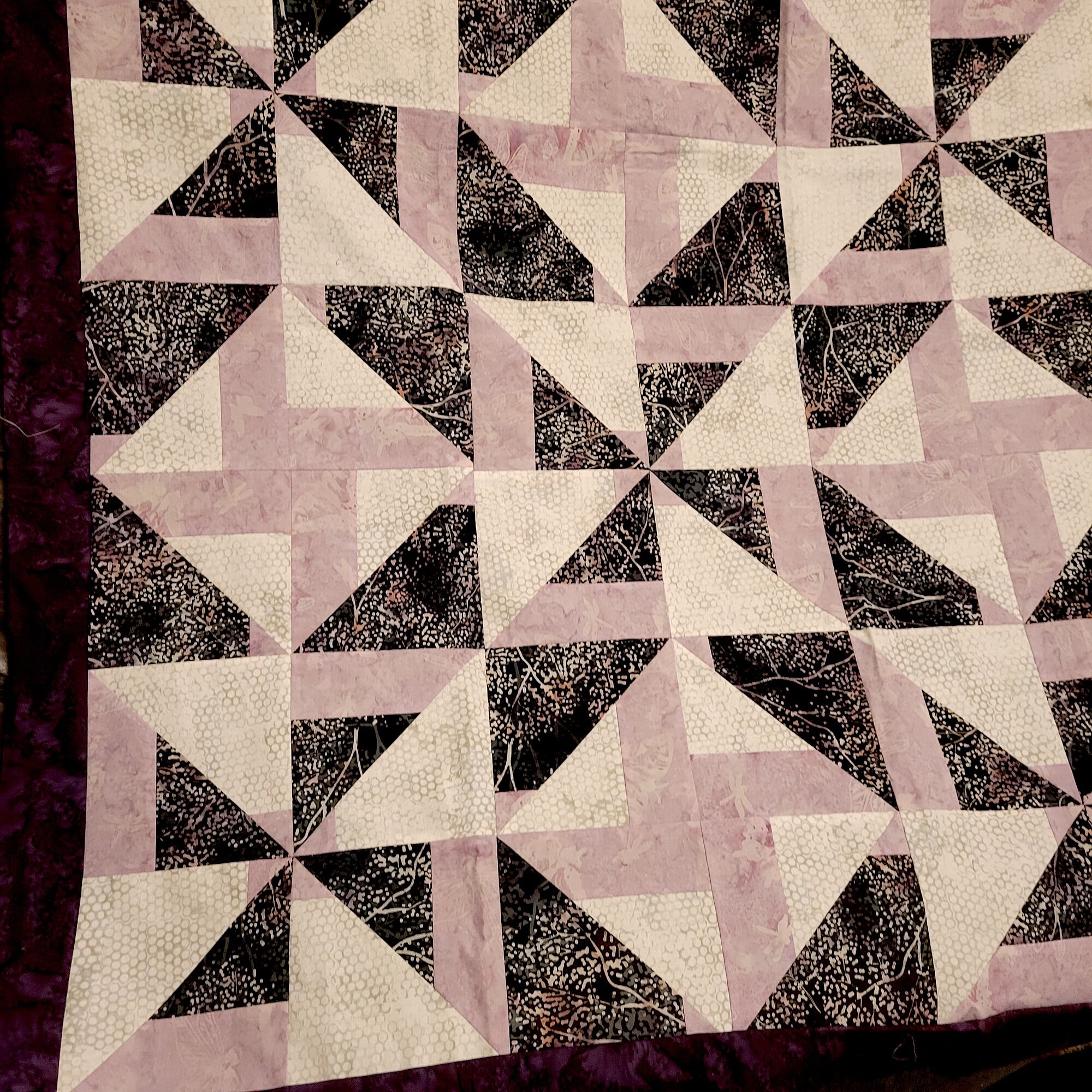 Digital Quilt Pattern for pinwheel Paddle, One of the magic Tricks ...