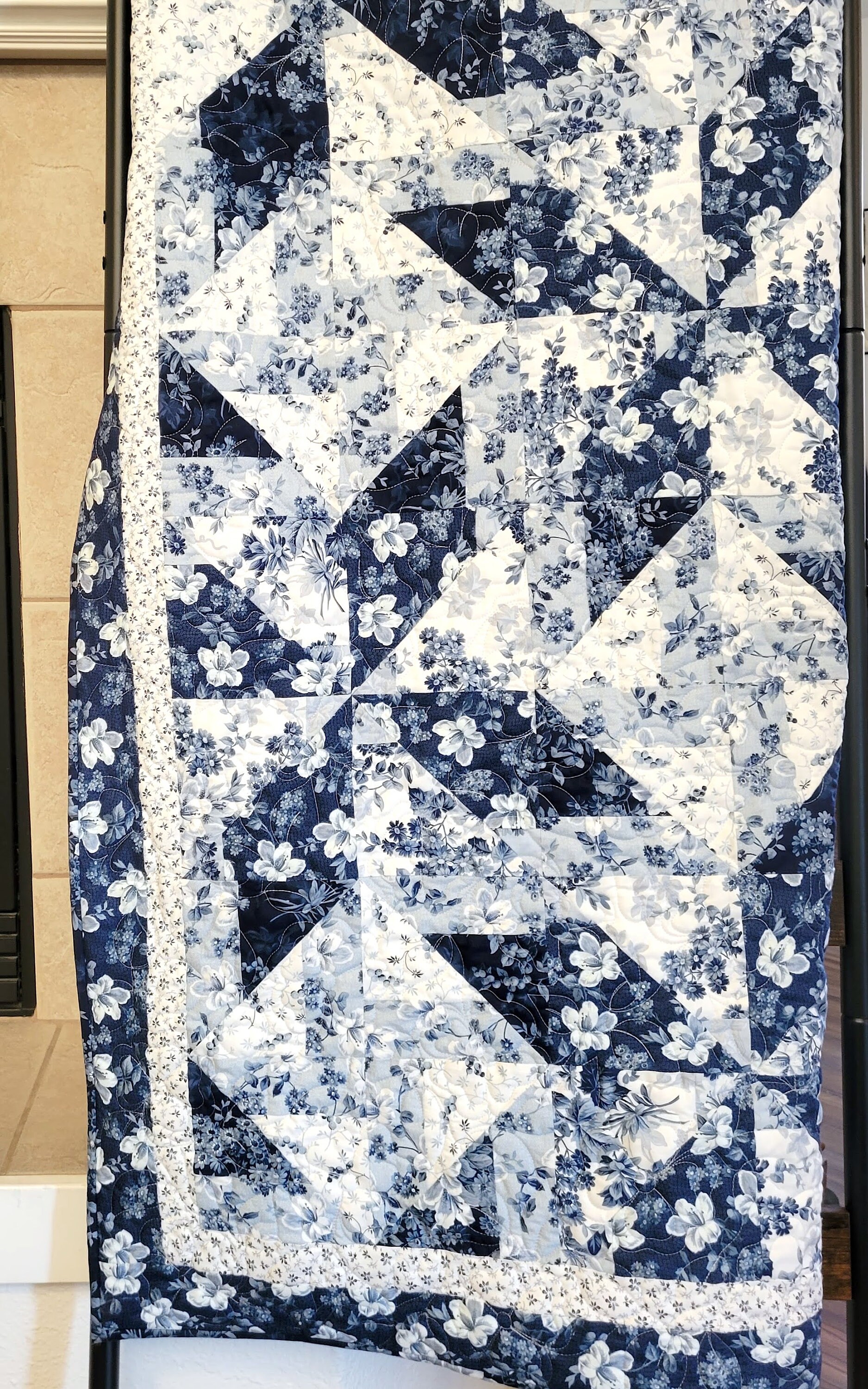 Digital PDF Quilt Pattern for windfarm, One of the magic Tricks Series ...