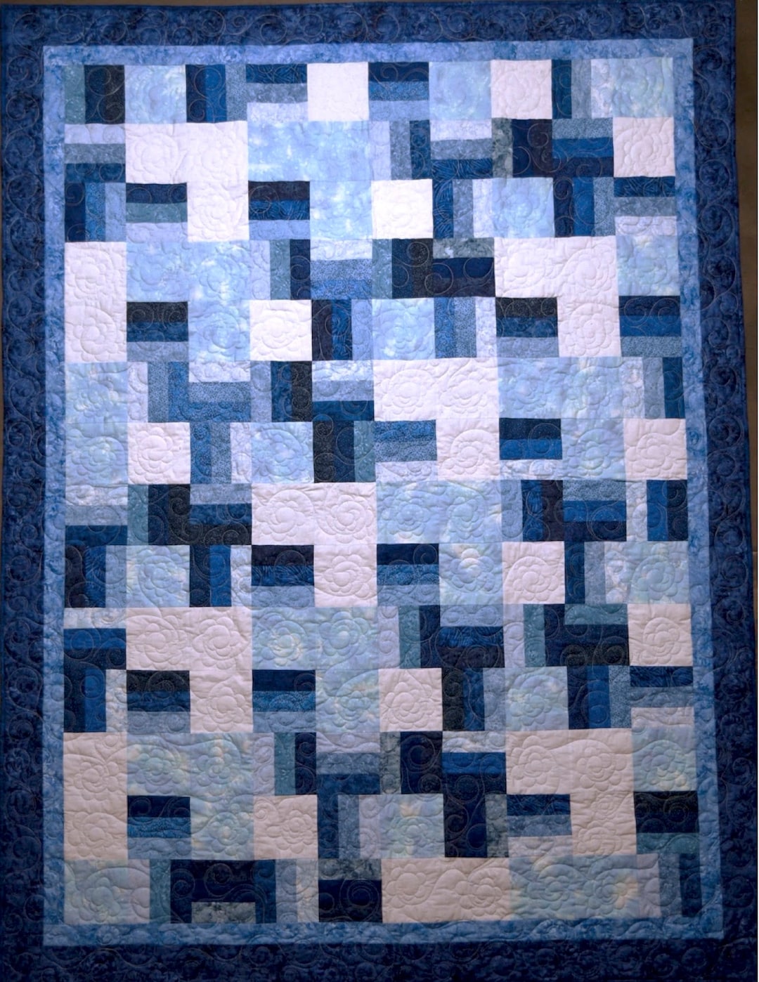 Digital PDF Quilt Pattern for “rhapsody”. This is a Jelly Roll Friendly ...