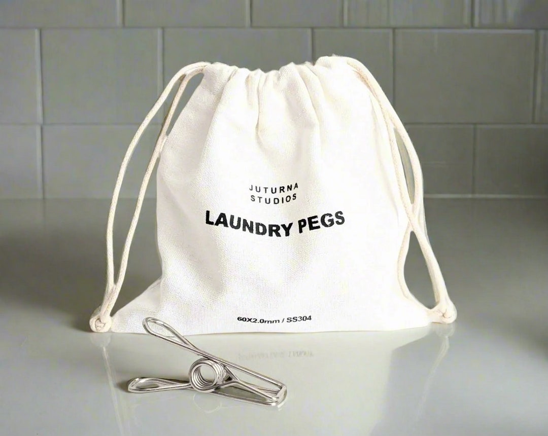 Stainless Steel Laundry Clips: Eco-friendly Zero Waste Pegs - Etsy