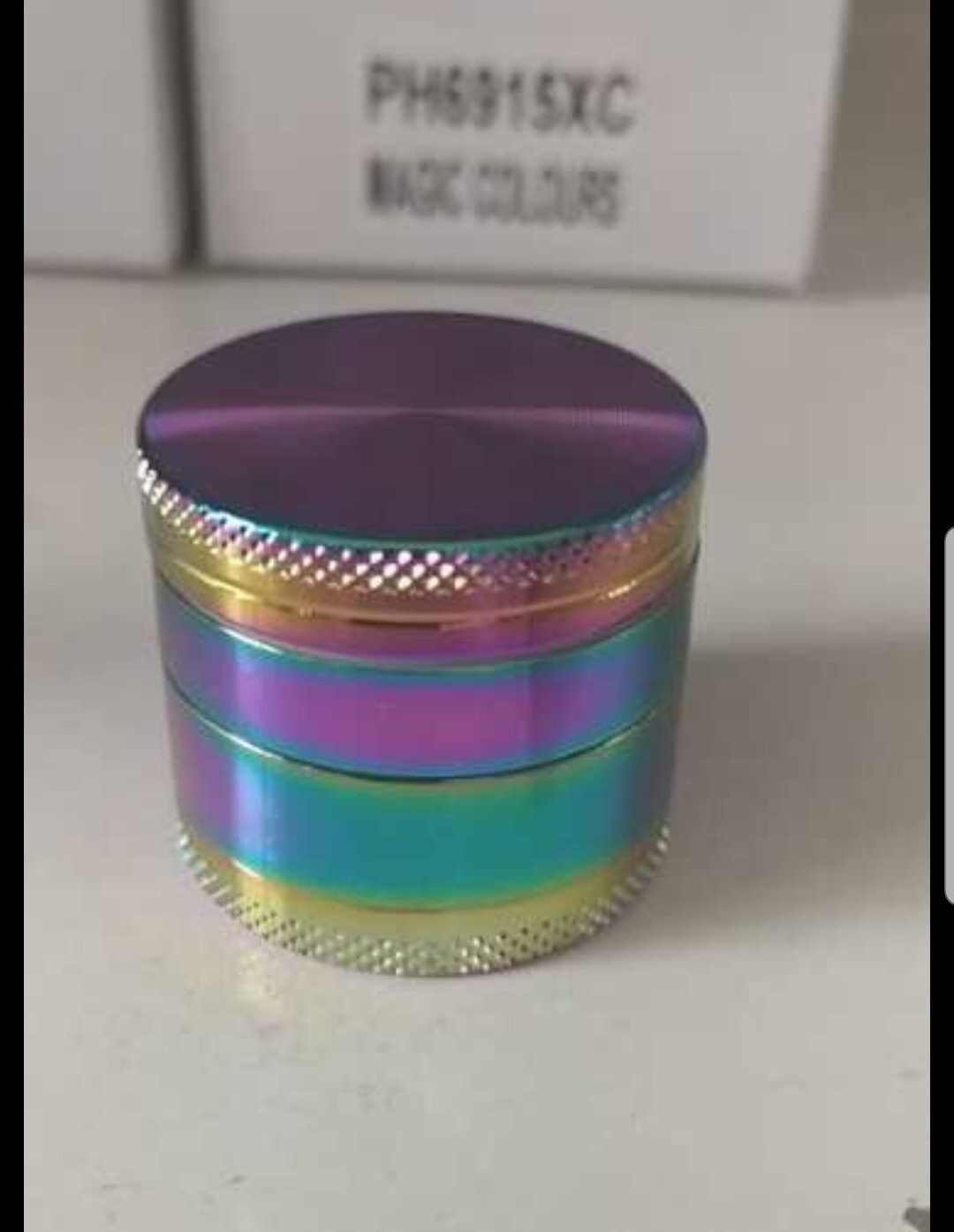 Large Locking Stash Box Combo Wooden Stash Box With Rainbow Herb ...