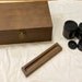 Locking Stash Box With Key Combo Wooden Stash Box With Herb - Etsy