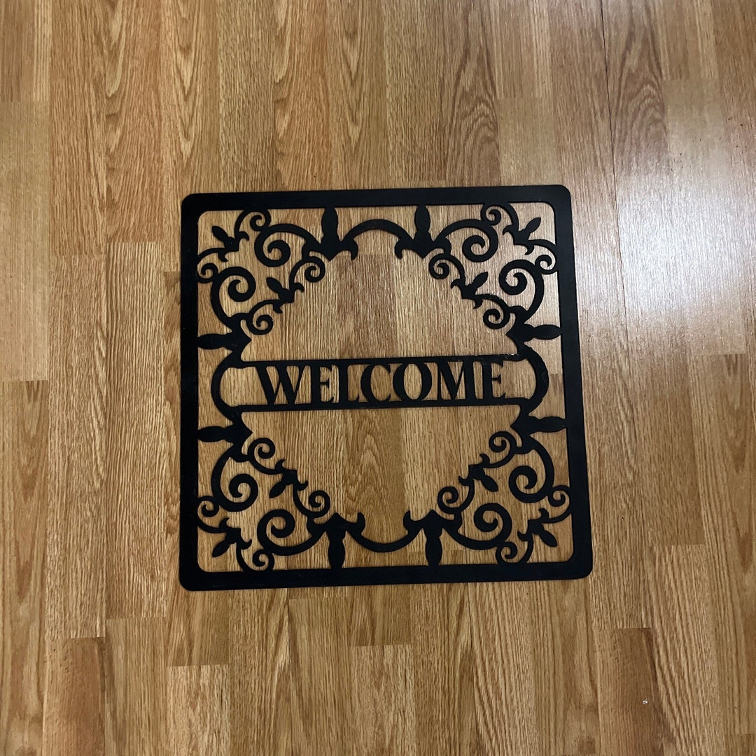 WELCOME SIGN CNC Plasma Cut Welcome Sign - Etsy