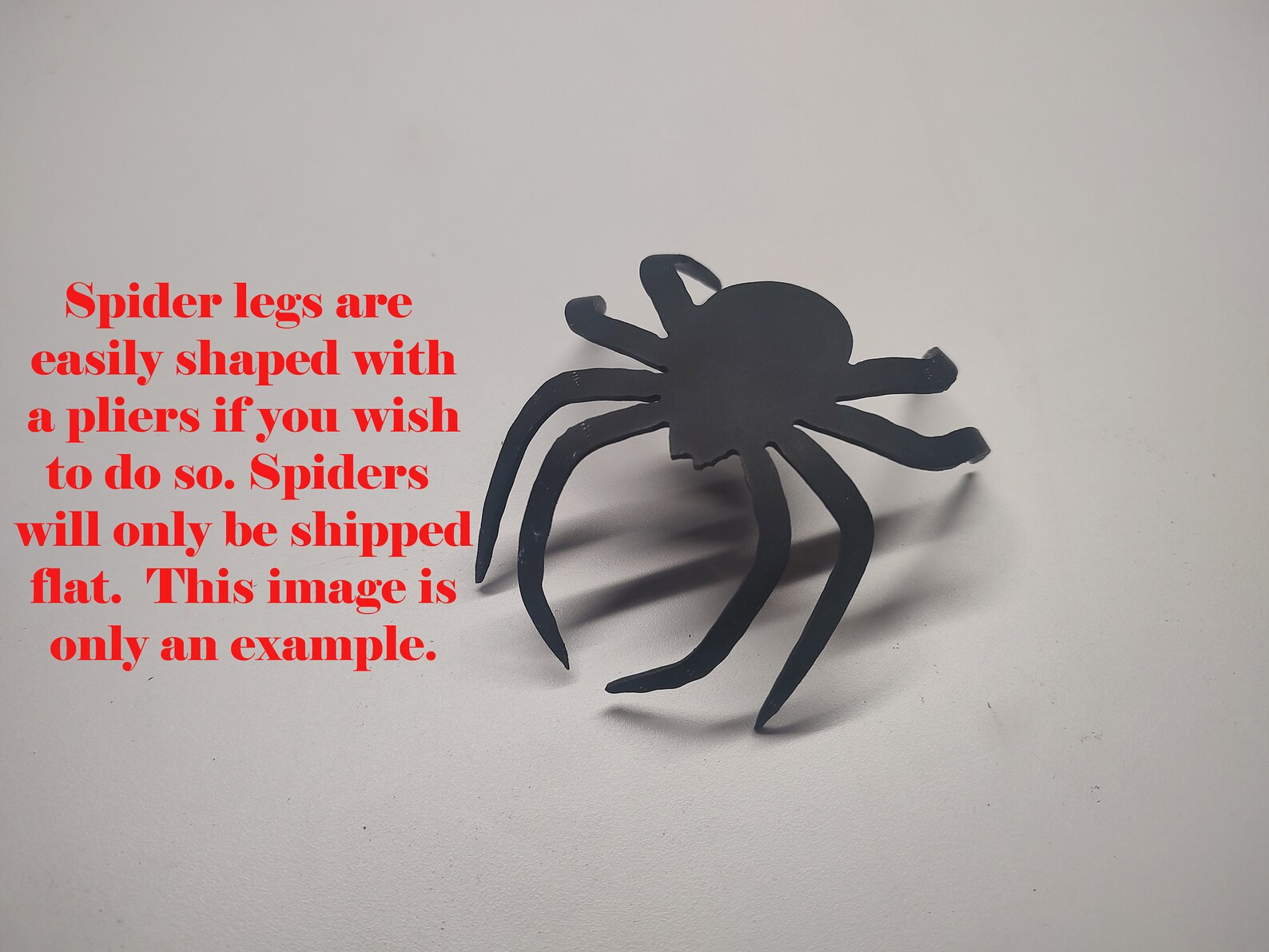 Large Spider 5"x4" Plasma Cut Metal Art CNC - Etsy