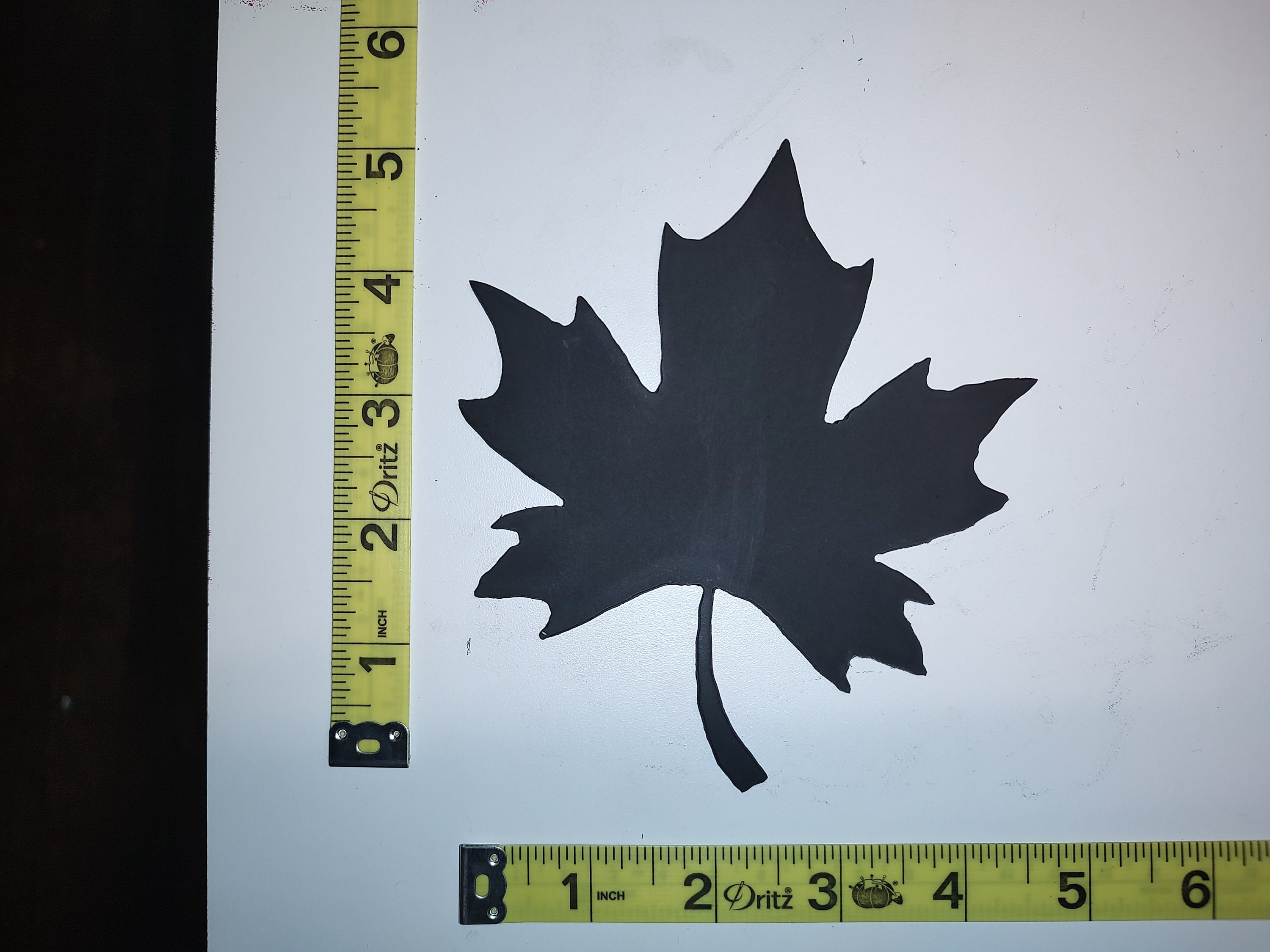 Maple Leaf 5"x5" Plasma Cut Metal Art CNC - Etsy