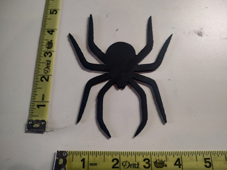 Large Spider 5"x4" Plasma Cut Metal Art CNC - Etsy