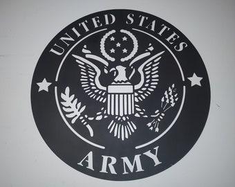 Army Logo Metal Signs - Etsy