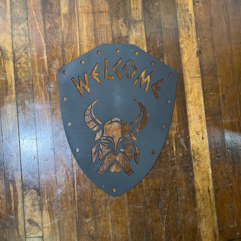 WELCOME SIGN CNC Plasma Cut Welcome Sign - Etsy