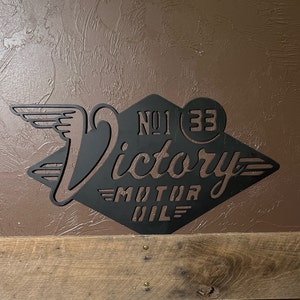 Victory Plasma Cut Metal Art CNC - Etsy