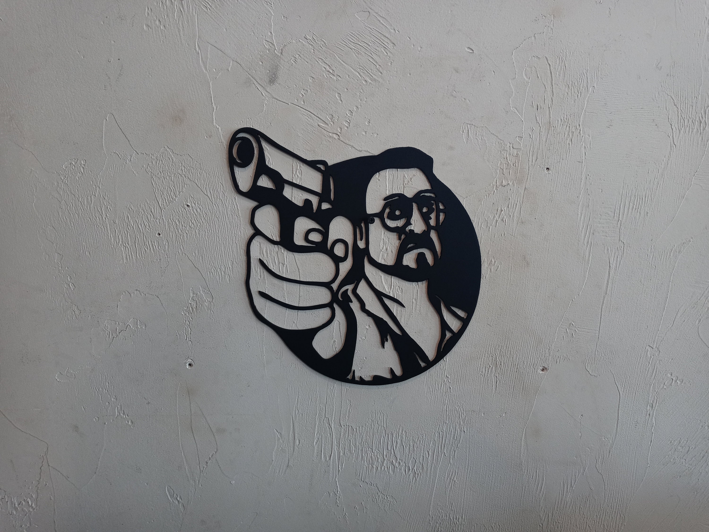 MARK IT a ZERO the Big Lebowski Walter Cnc Metal Sign - Etsy UK