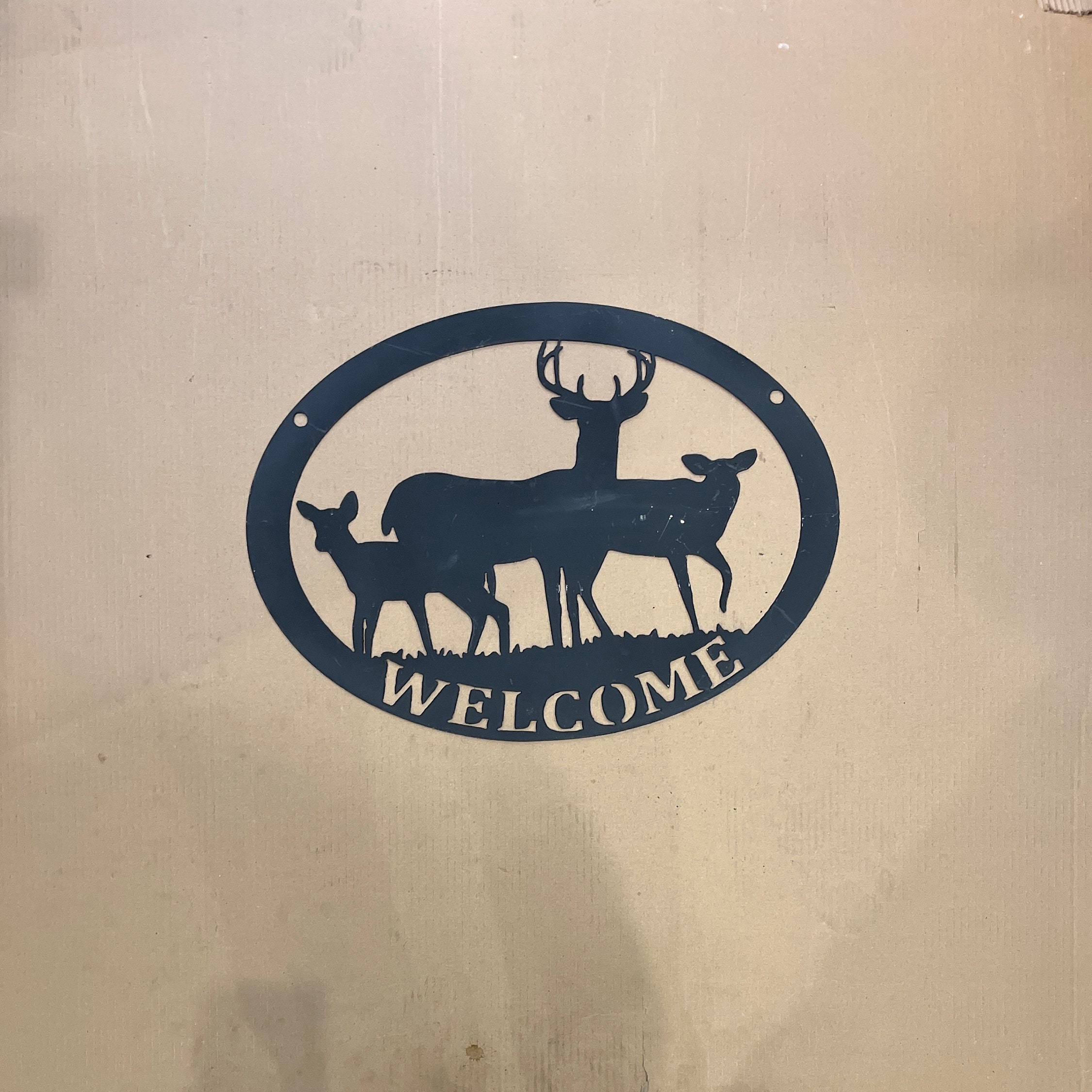 WELCOME SIGN- CNC Plasma Cut Welcome Sign - Etsy
