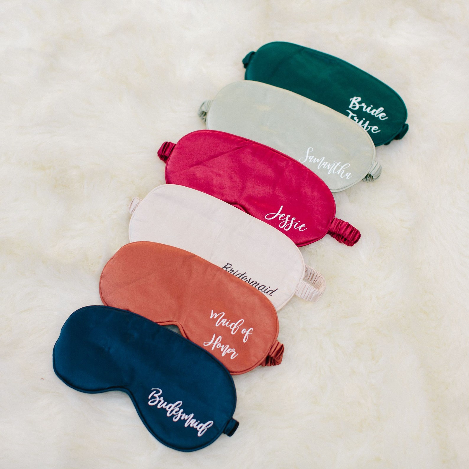 Satin Eye Mask for Sleeping/bachelorette Party Sleepover - Etsy