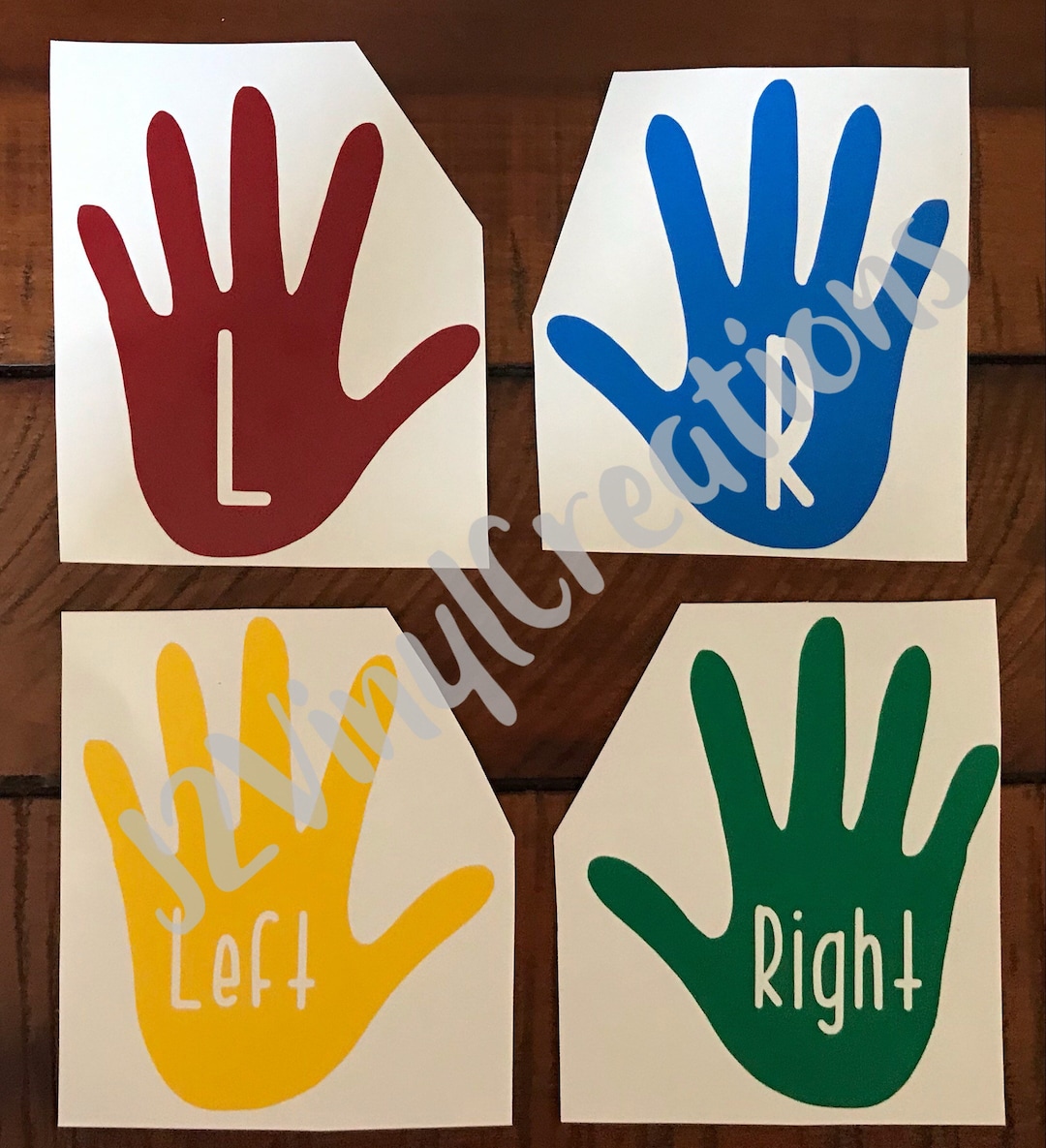 Left Right Directions wall Decal Daycare Homeschool Decor - Etsy